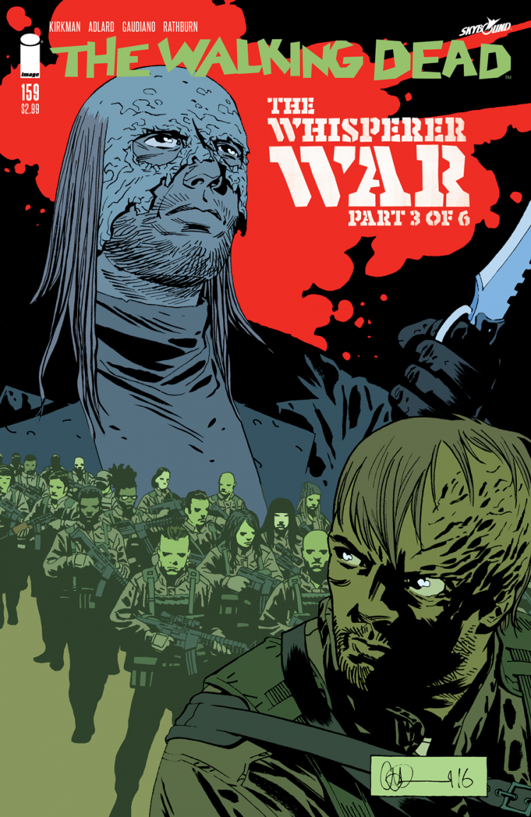 The Walking Dead #159 & #100 Artist's Proof Covers Revealed - Skybound ...