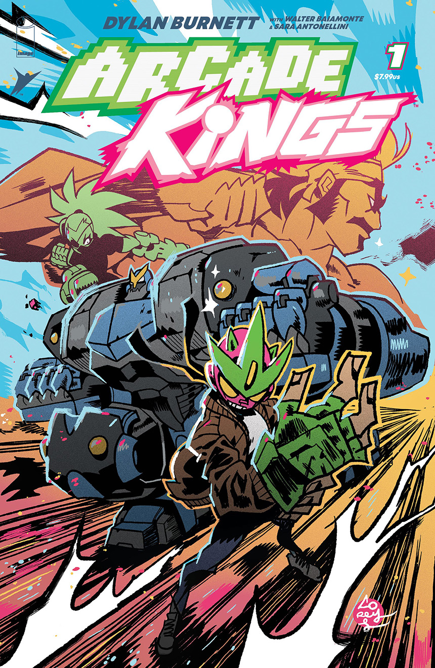 Dylan Burnett on His Brawler Comic Arcade Kings - Skybound Entertainment